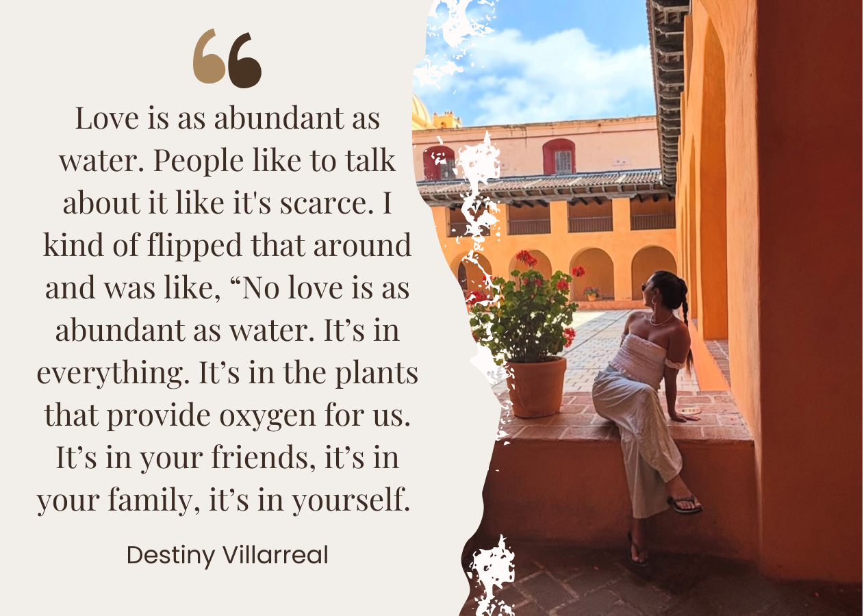 On My Terms: How Two Strangers Inspired Destiny Villarreal to Plunge ...